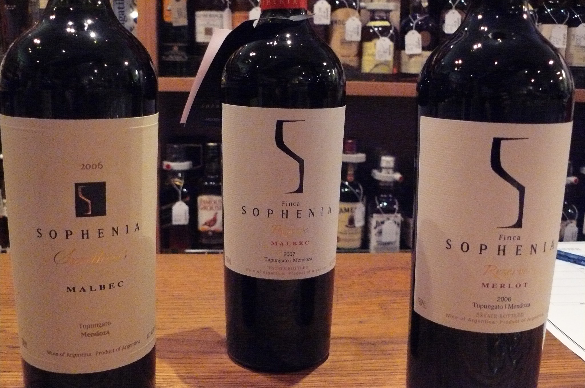 Finca Sophenia '06 Synthesis Malbec and Altosur Torrontes - The Wine Sleuth
